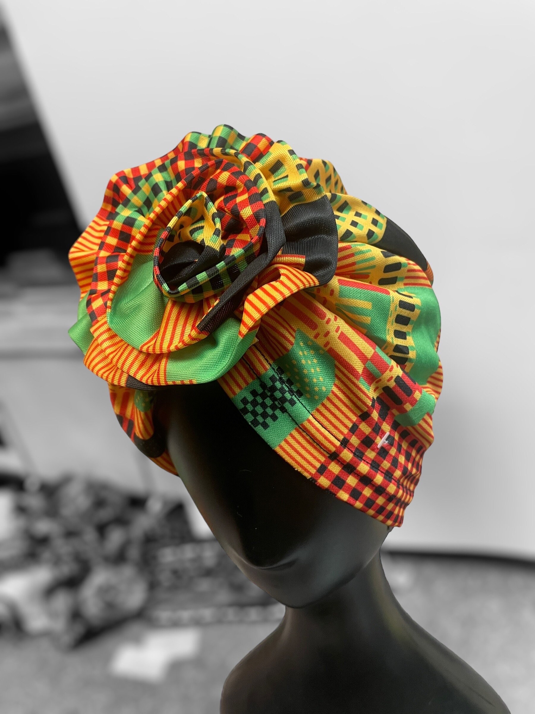 African Print Head Wrap, Ankara Head Scarves, Cultural Head Wraps ...