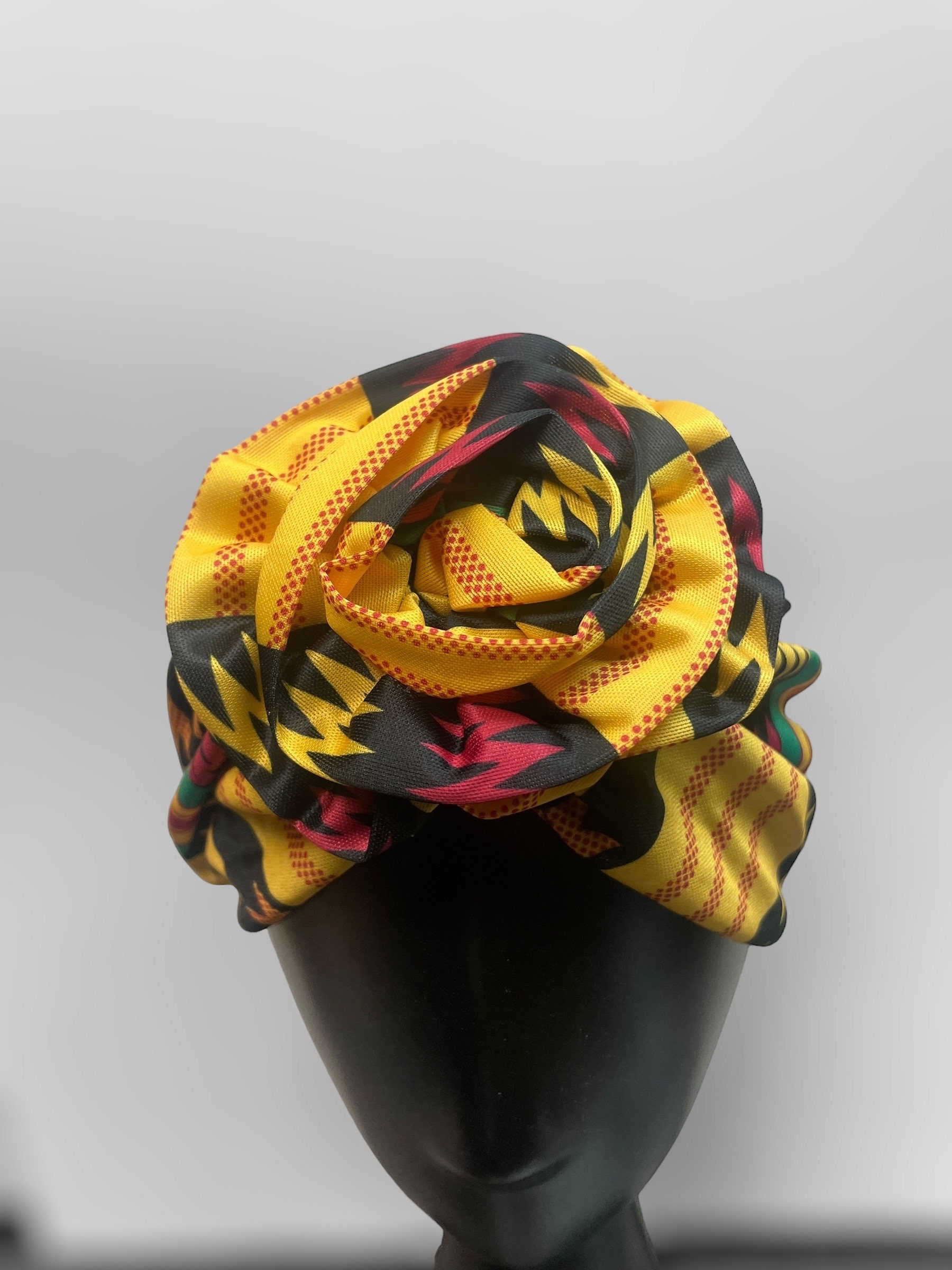 African Print Head Wrap, Ankara Head Scarves, Cultural Head Wraps ...