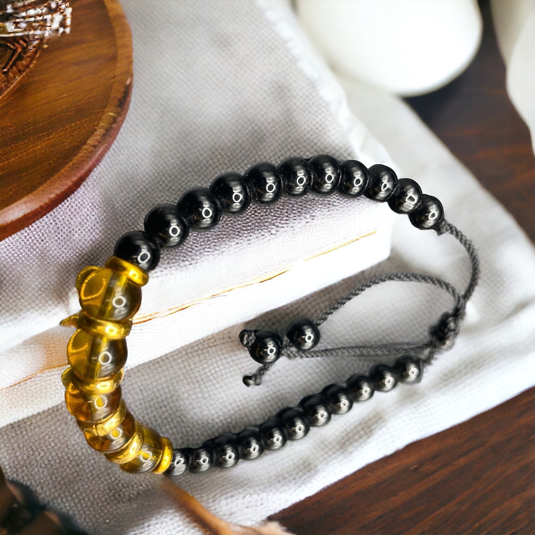 Handmade African Bracelet for Men Beaded Tribal Jewelry Adjustable ...