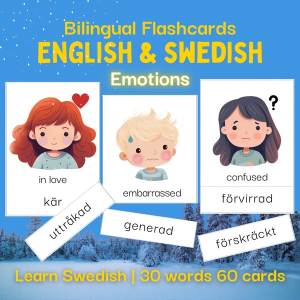 Swedish Language Learning - Etsy