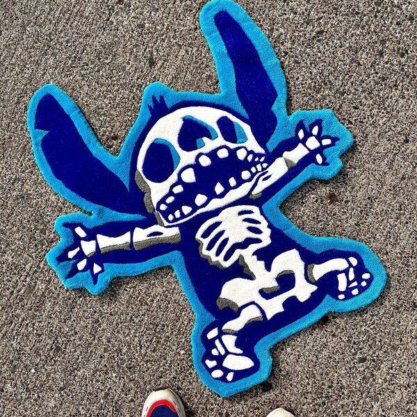 Stitch Skeleton Png - Etsy