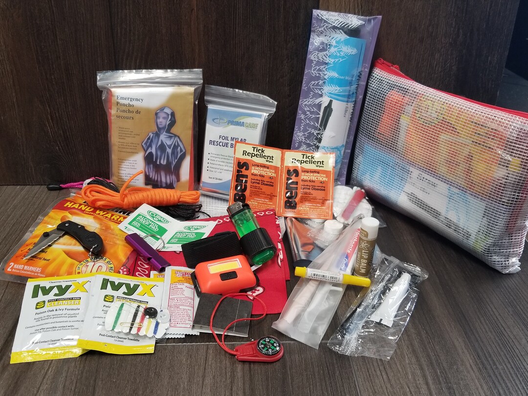 Grab and Go Travel Emergency Pouch. the Self Rescue Kit. - Etsy