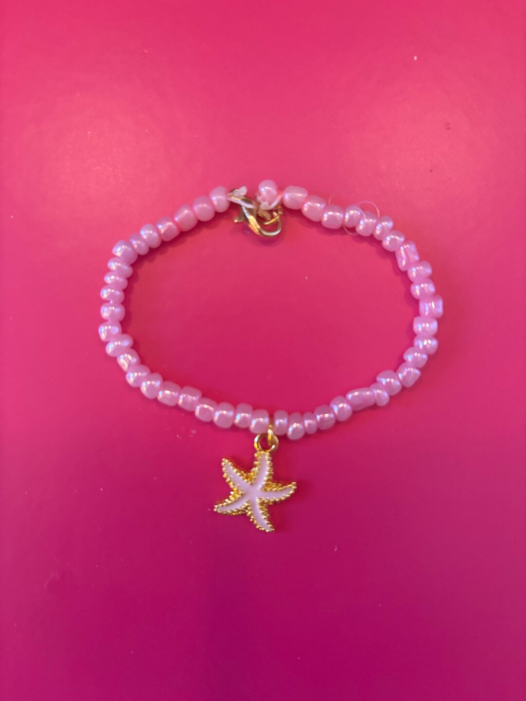 Light Pink Star Fish Tumbler Charm - Etsy