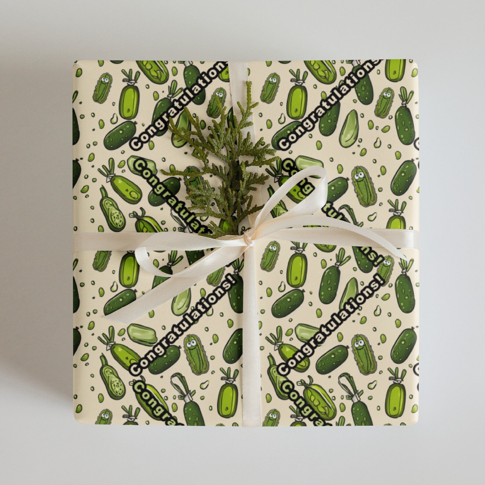 Pickle Pattern Wrapping Paper Sheets - Variety Pack - Etsy