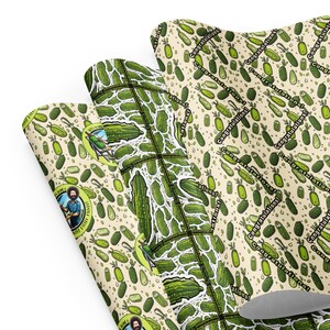 Pickle Pattern Wrapping Paper Sheets - Variety Pack - Etsy