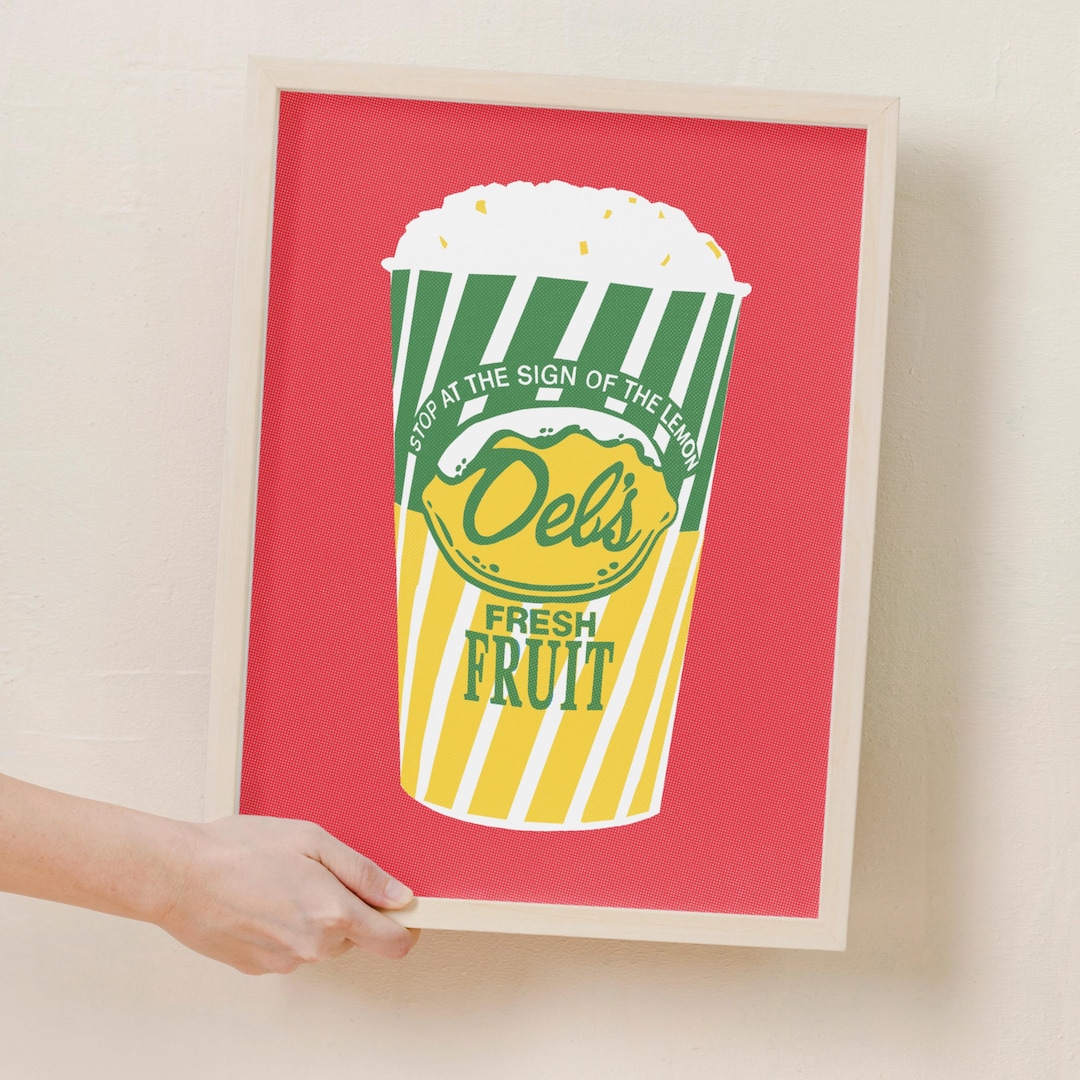 Del’s Lemonade Digital Print - Rhode Island Food Series - Etsy
