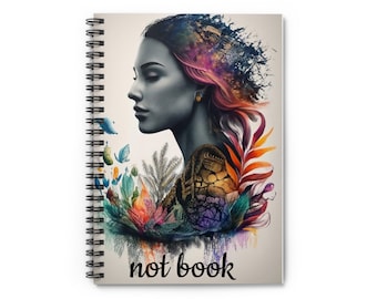 Spiral Notebook Ruled Line Sword - Etsy