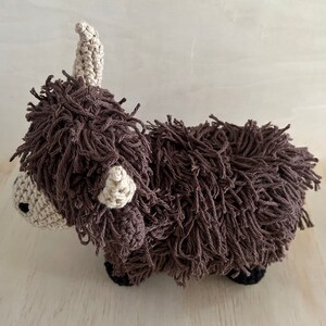 Highland Cow Crochet Pattern | Highland Cow Amigurumi | Amigurumi ...