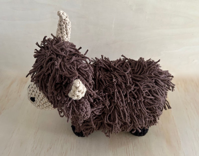 Highland Cow Crochet Pattern | Highland Cow Amigurumi | Amigurumi ...