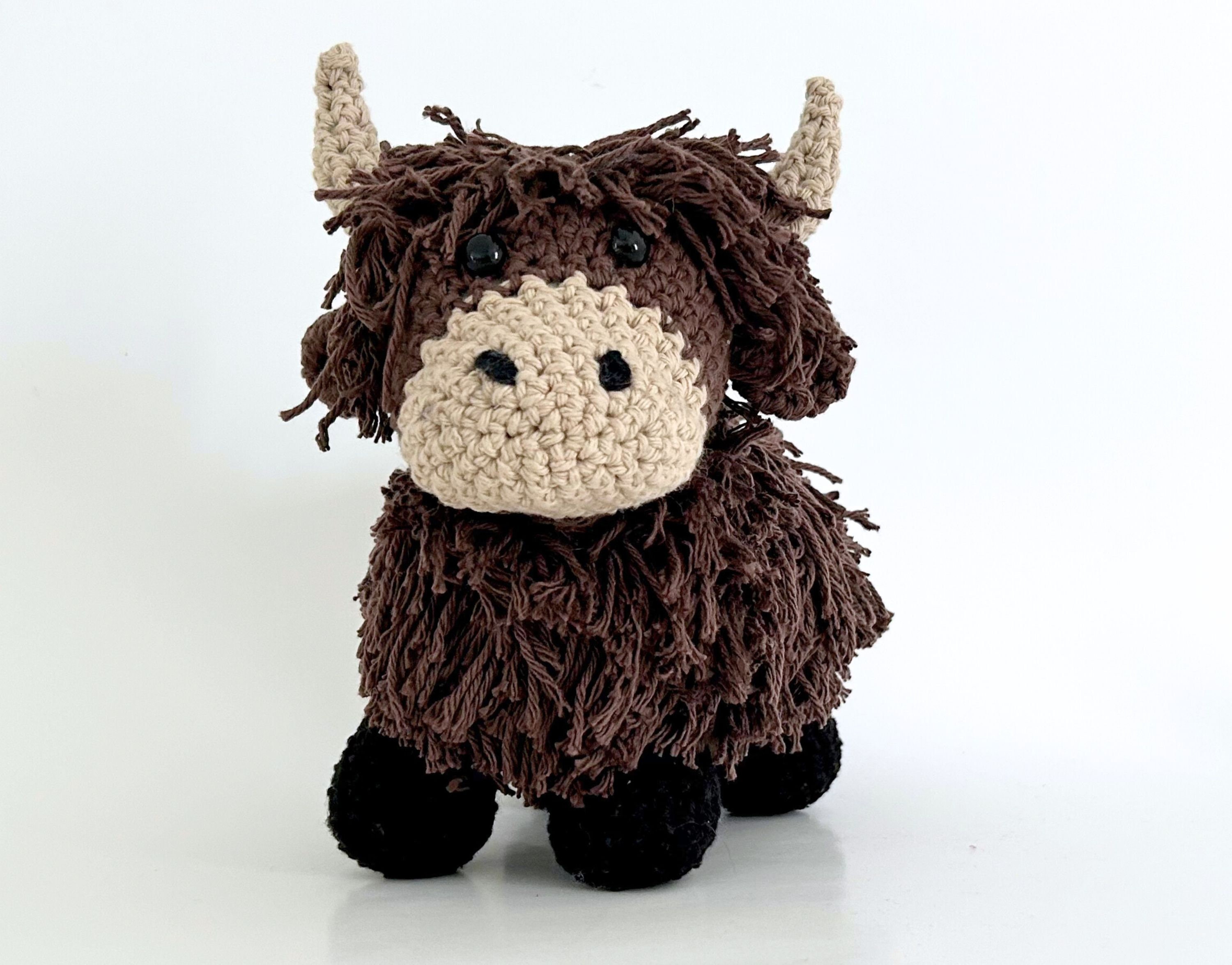 Highland Cow Crochet Pattern | Highland Cow Amigurumi | Amigurumi ...