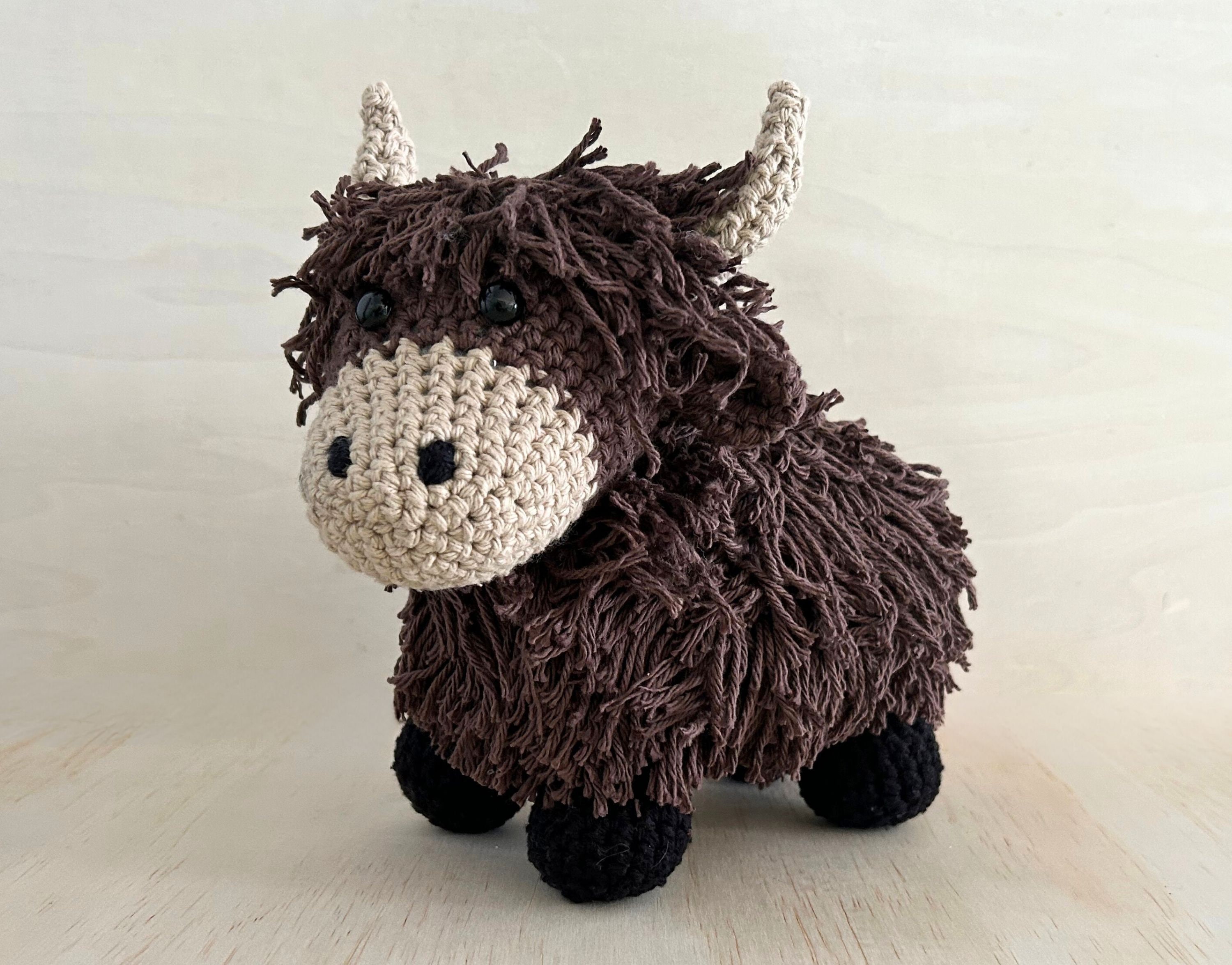 Highland Cow Crochet Pattern | Highland Cow Amigurumi | Amigurumi ...