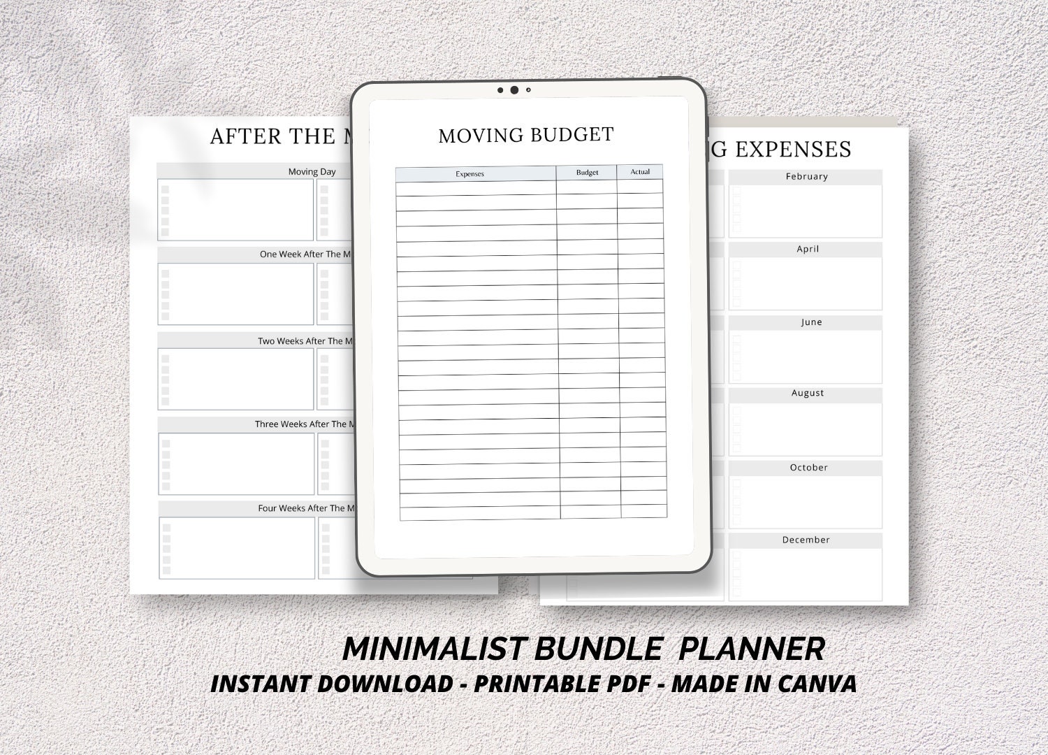 Relocation Planner, Printable Moving Planner, Moving Organizer, Moving ...