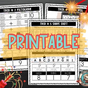 4th of July Printable Escape Room Puzzle Kit for Kids 8-12 ...