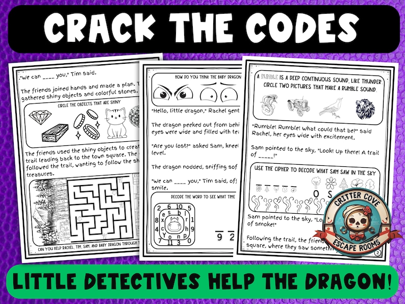 1st Grade Reading Passages With Comprehension Questions | Solve a ...