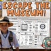 Easy Escape Room Printable Placemat Game | Escape the Museum Travel ...