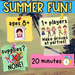 Printable Summer Scavenger Hunt for Kids Ages 8-10 | Beating Summer ...
