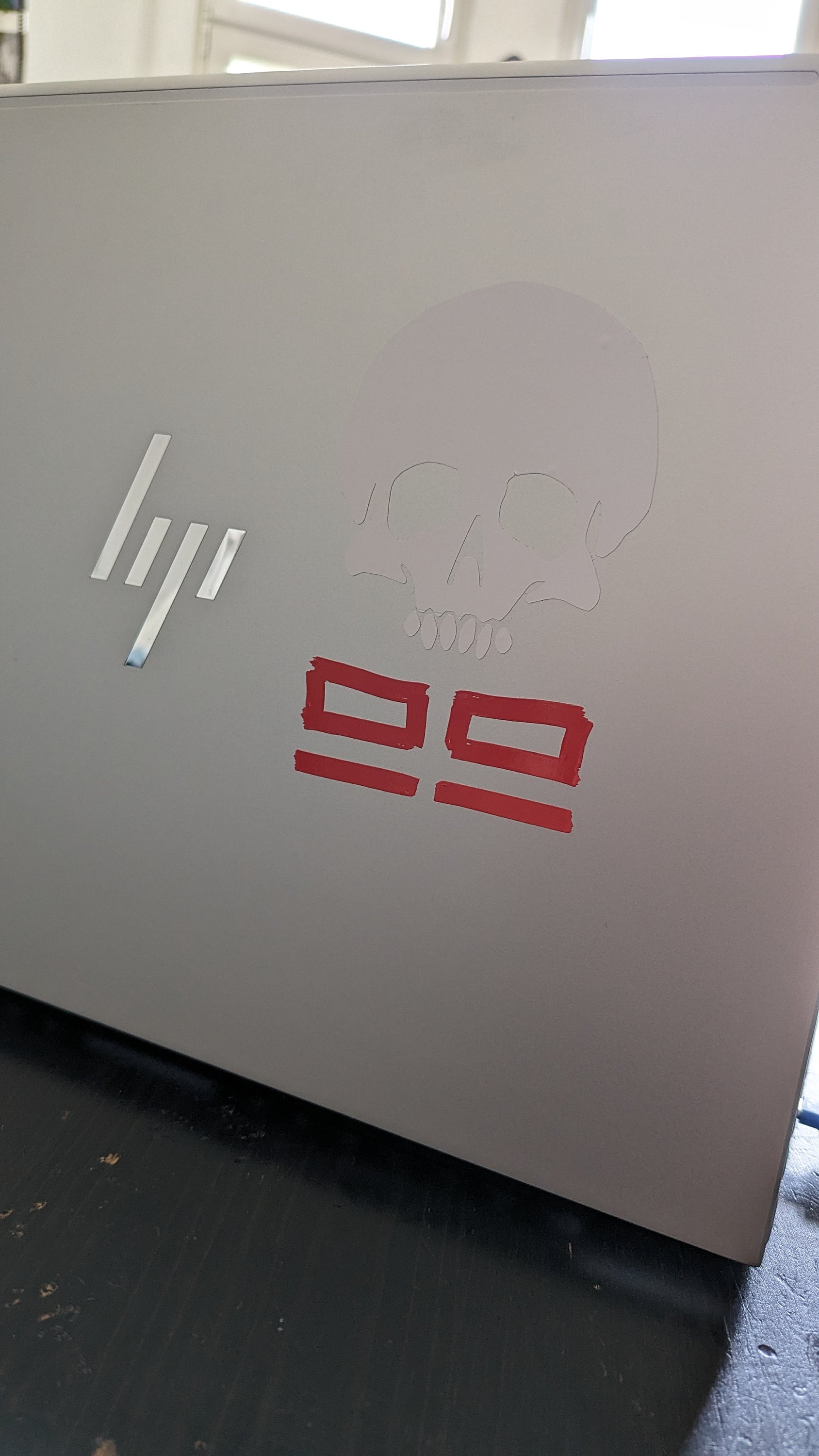 The Bad Batch - Skull - Vinyl Sticker - Clone Force 99 - White & Red - Etsy