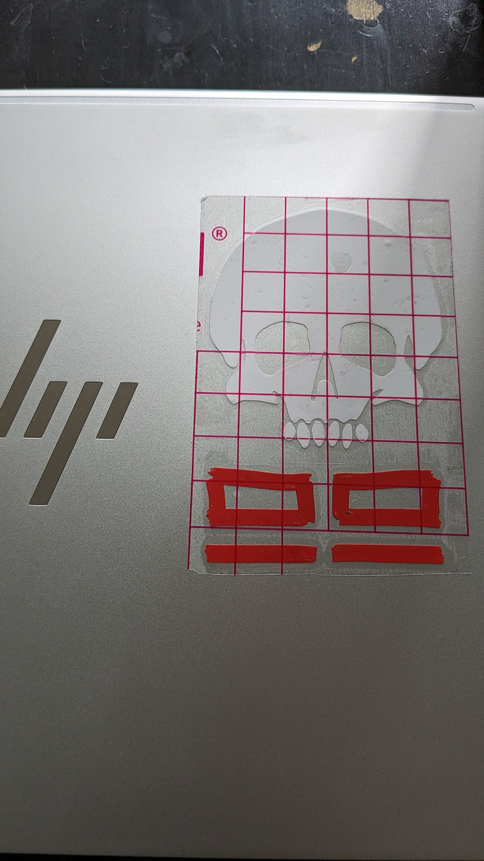 The Bad Batch - Skull - Vinyl Sticker - Clone Force 99 - White & Red - Etsy