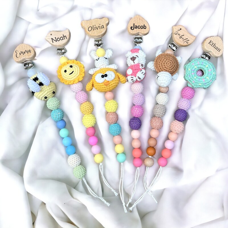 Crochet Paci Holder - Etsy