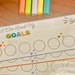 Goal Sticker Chart Rewards Chart Habit Tracker Chore Chart Discipline ...
