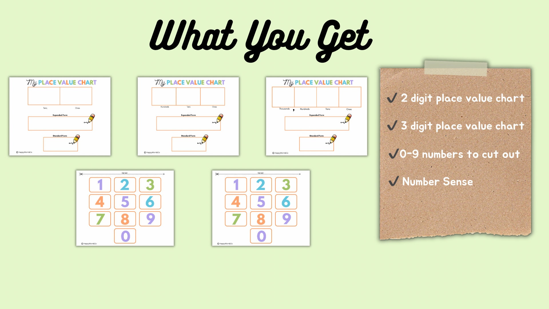 Place Value Chart Ones, Tens, Hundreds, and Thousands Place Fun Summer ...