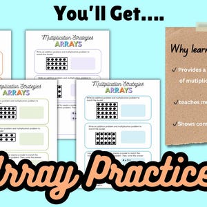 No-prep Multiplication & Skip Counting Practice Worksheets for 3rd and ...