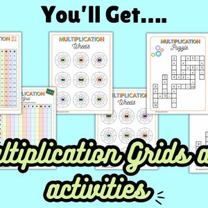 No-prep Multiplication & Skip Counting Practice Worksheets for 3rd and ...