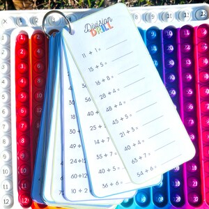 Multiplication & Division Flash Cards: 1st-3rd Grade Math (digital ...