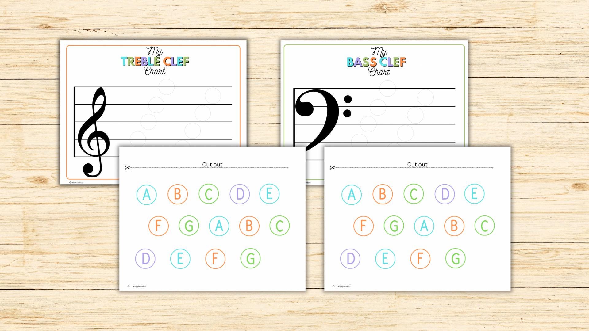 FUN Hands-on Activity for Music Lessons Music Notes Practice - Etsy
