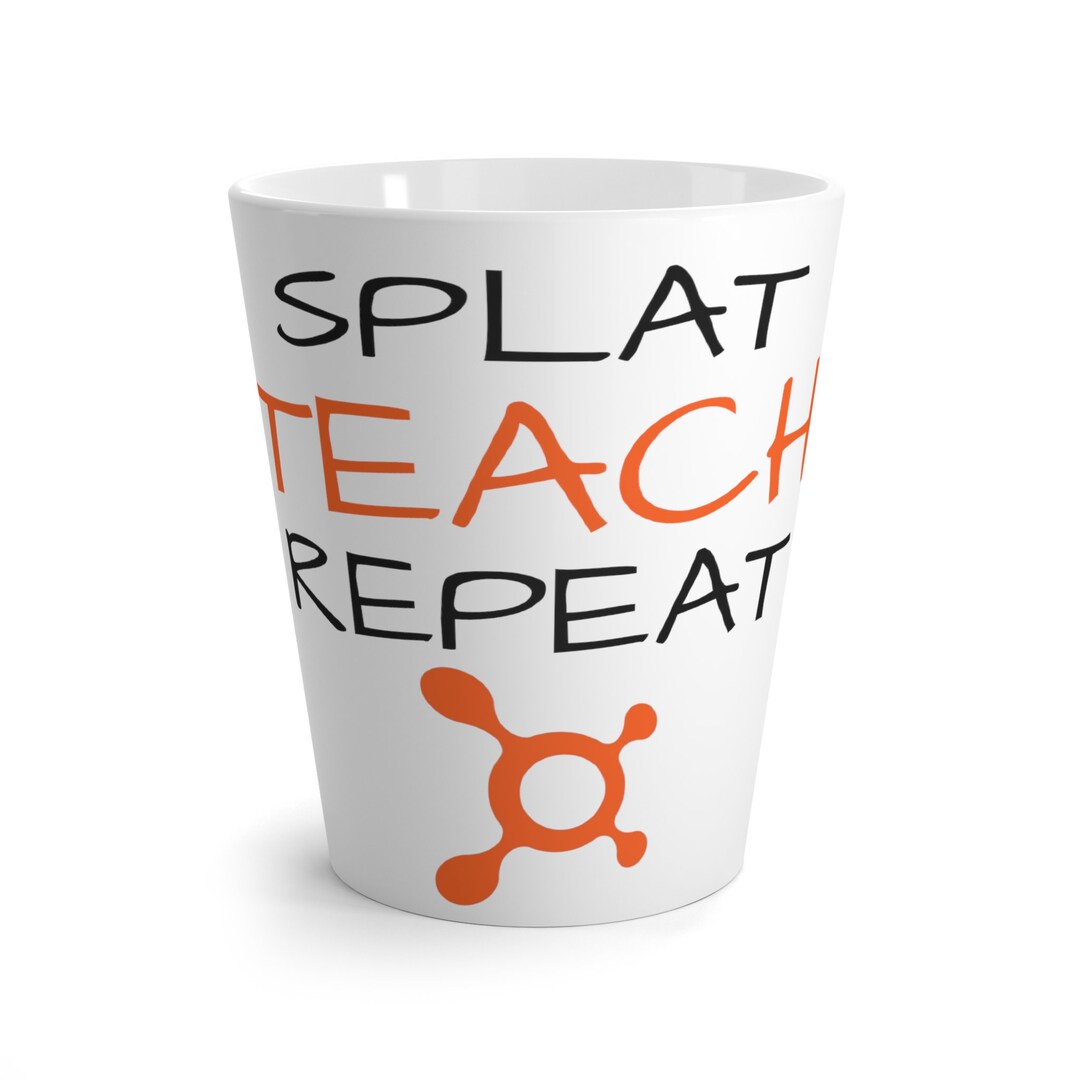 Orangetheory Fitness OTF Orange Theory Splat Teach Repeat - Etsy