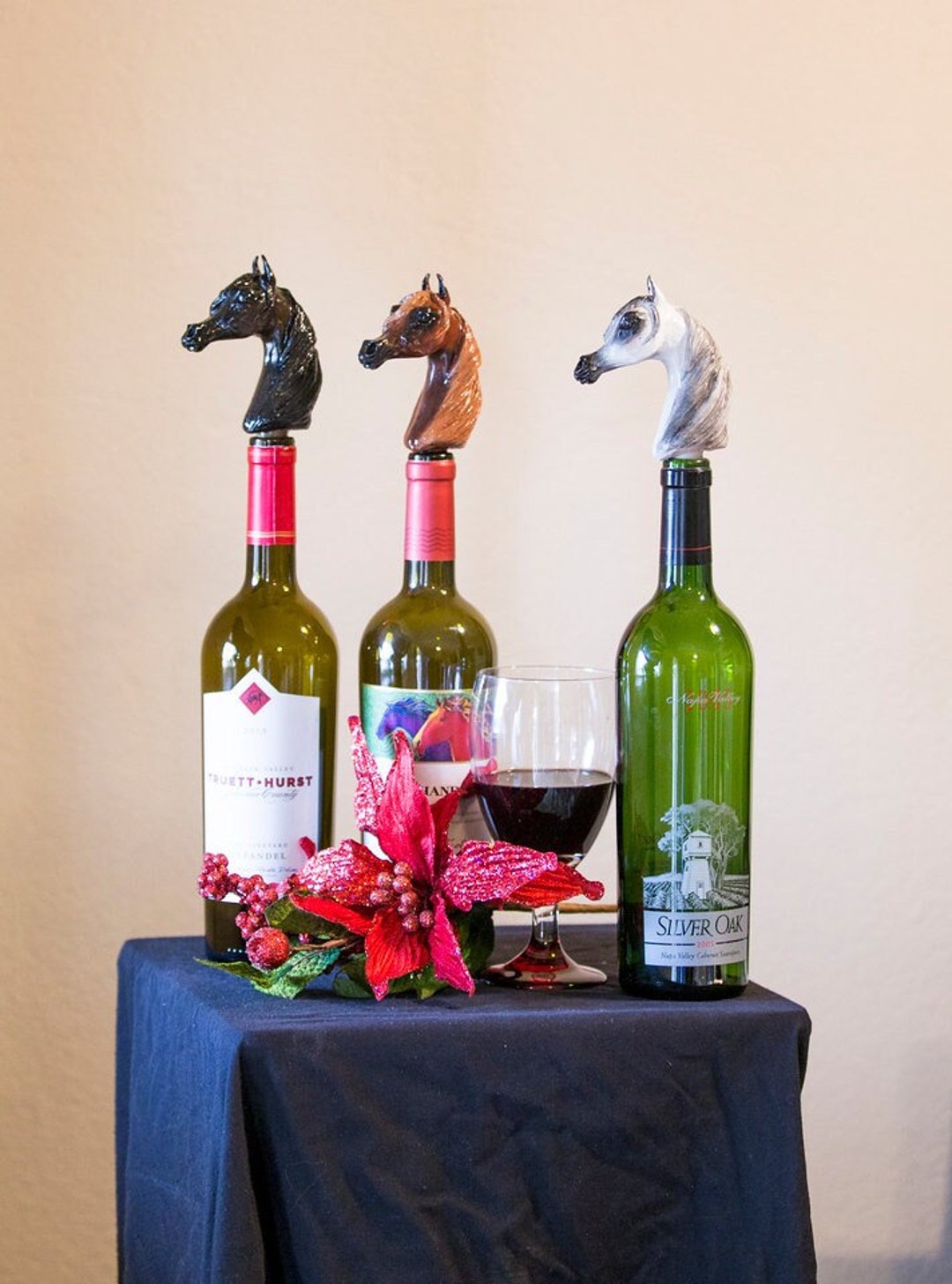 Custom Wine Topper, Custom Horse Wine Stopper, Christmas Gift, Custom ...