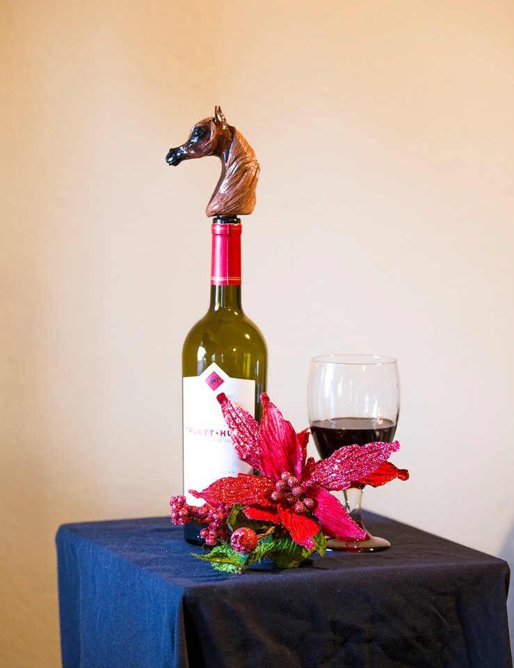 Custom Wine Topper, Custom Horse Wine Stopper, Christmas Gift, Custom ...