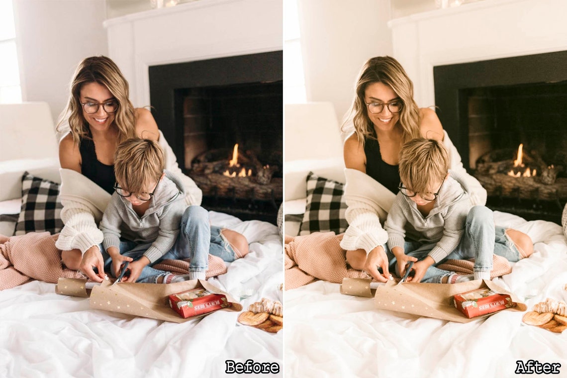 12 Mobile and Desktop Lightroom Presets Warm Indoor Presets - Etsy