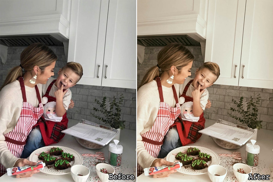 12 Mobile and Desktop Lightroom Presets Warm Indoor Presets - Etsy