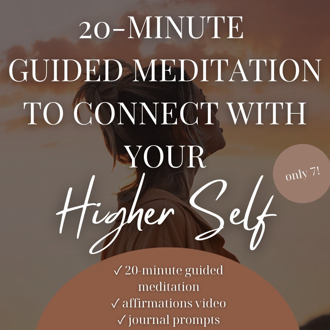 Higher Self Activation Guided Meditation Affirmations - Etsy