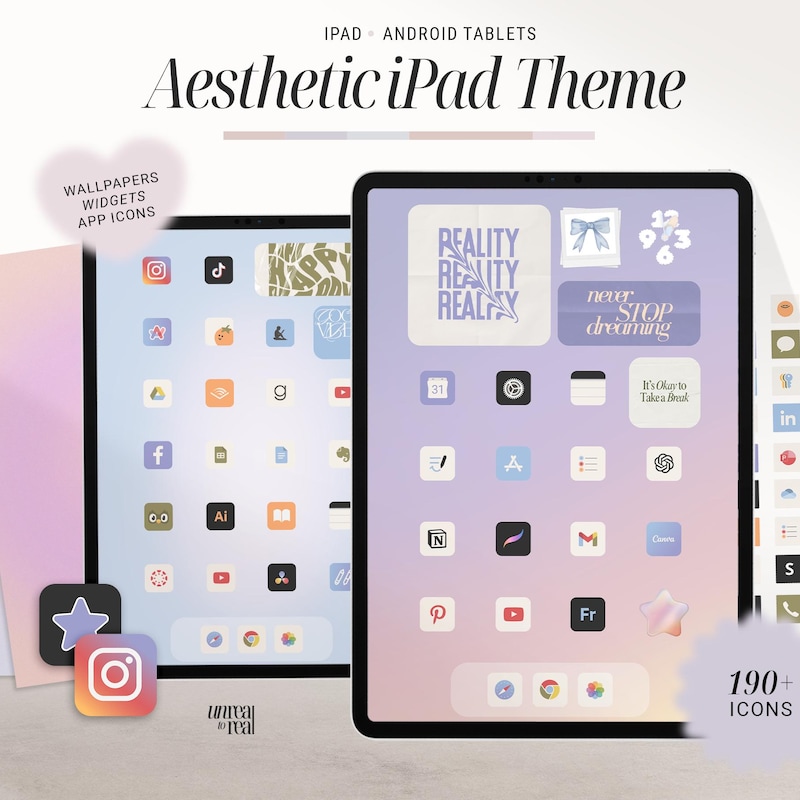 Wallpaper iPad Study - Etsy