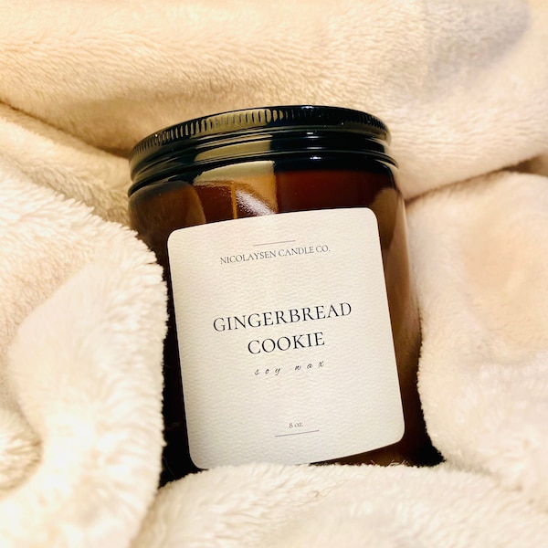 Gingerbread Candles - Etsy