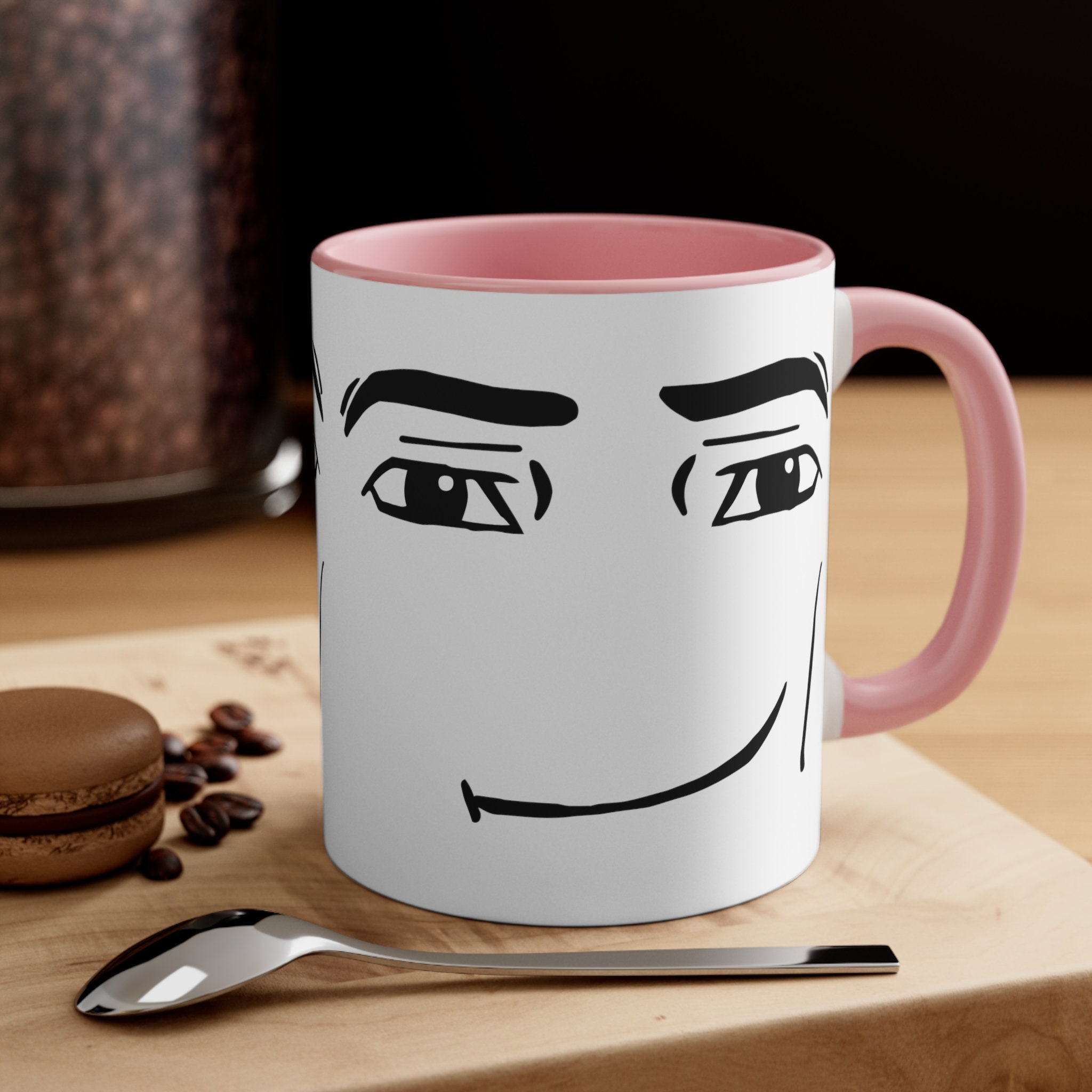 Roblox Man Face Mug, Cute Roblox Boys Mugli, Ceramic Funny Gifted for ...
