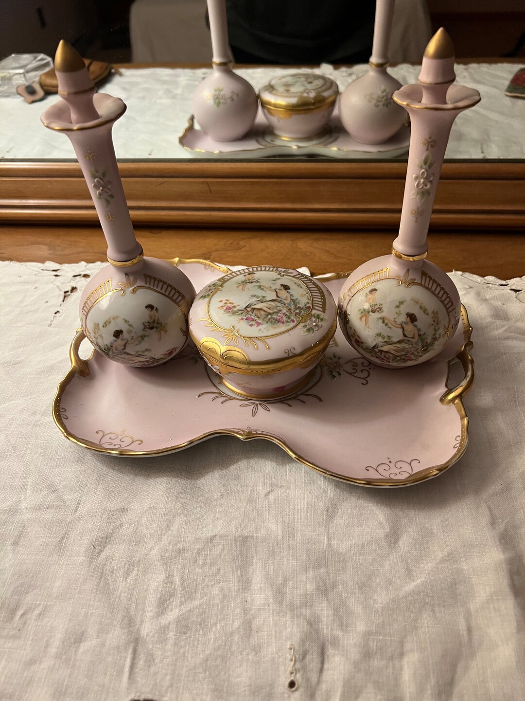 Vintage Lenwile Ardalt Perfume Vanity Set - Etsy