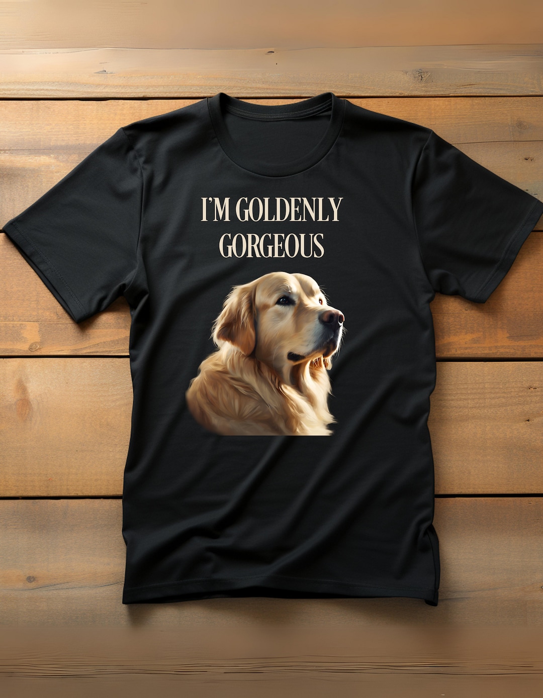 Gorgeous Golden Retriever Tee Shirt Perfect Gift for Dog Lovers ...