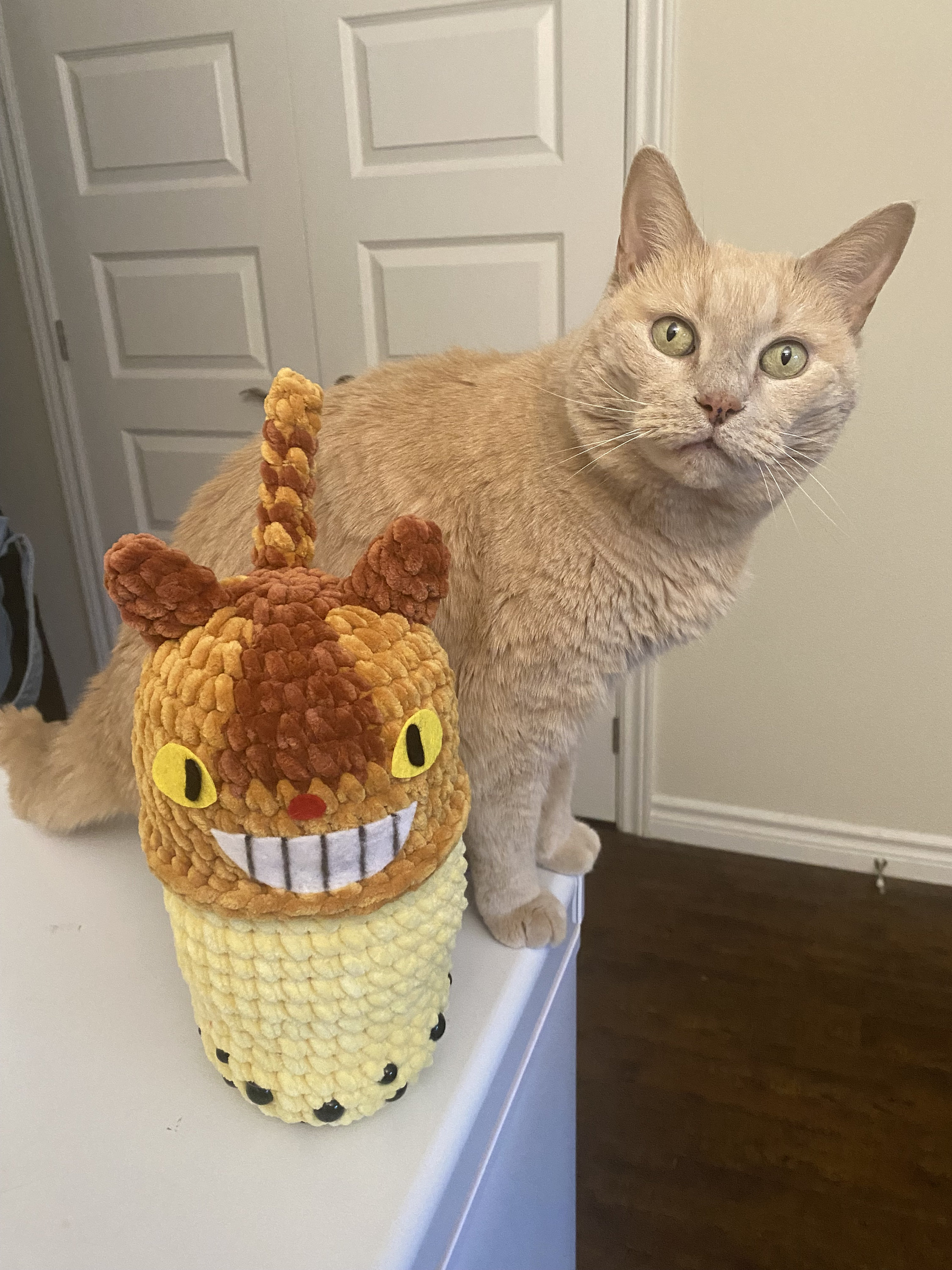 Mouse Taro and Cat Bubble Tea Crochet Pattern, Bubble Tea, Crochet ...