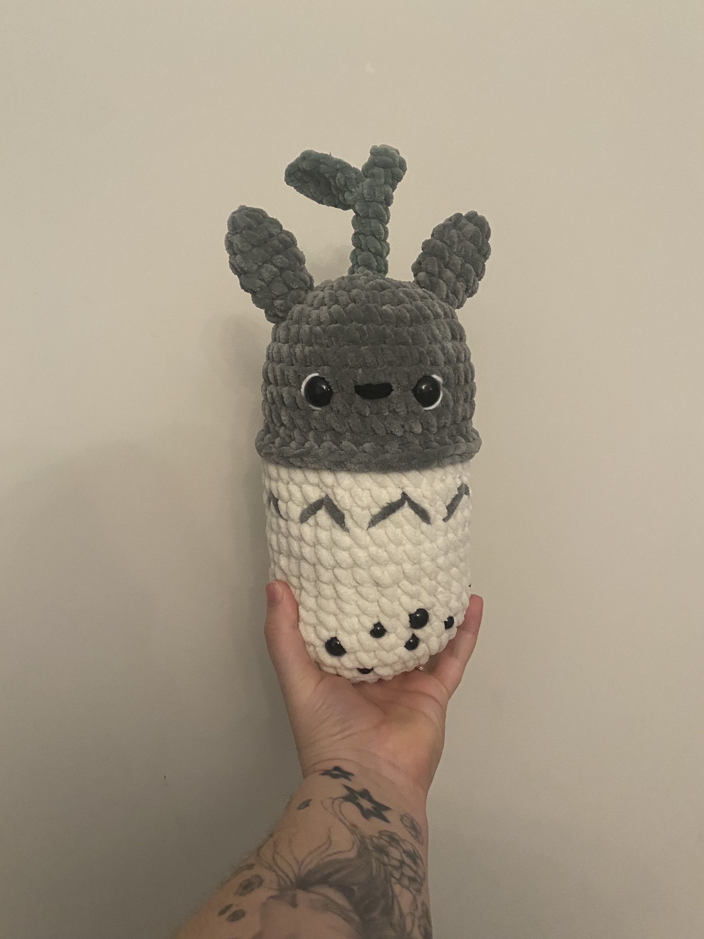 Mouse Taro and Cat Bubble Tea Crochet Pattern, Bubble Tea, Crochet ...