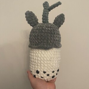 Mouse Taro and Cat Bubble Tea Crochet Pattern, Bubble Tea, Crochet ...