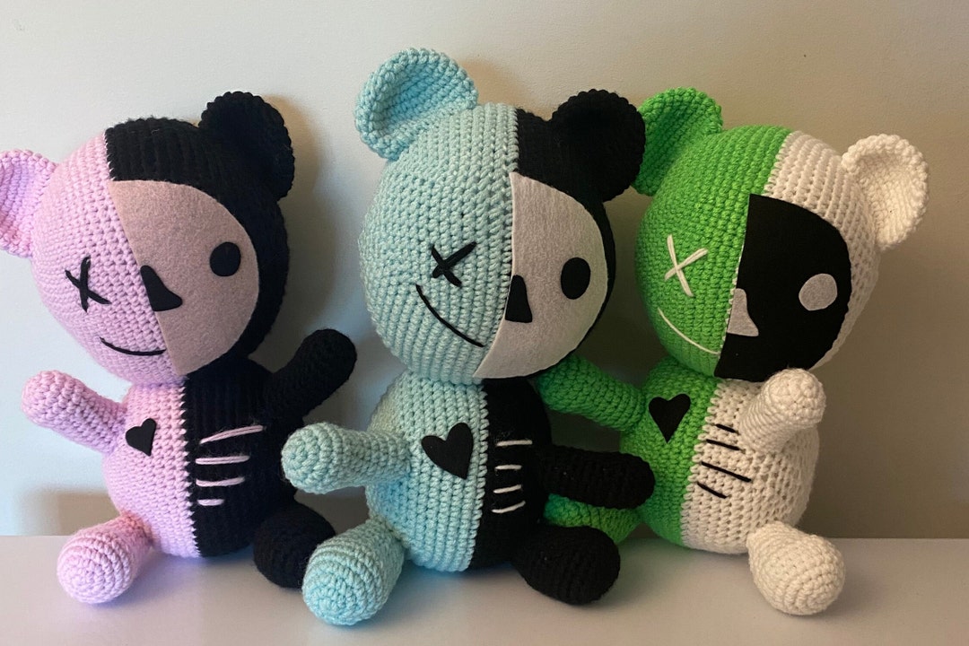 Cute but Deadly Teddy Bear Crochet Pattern (pattern Only), CROCHET ...