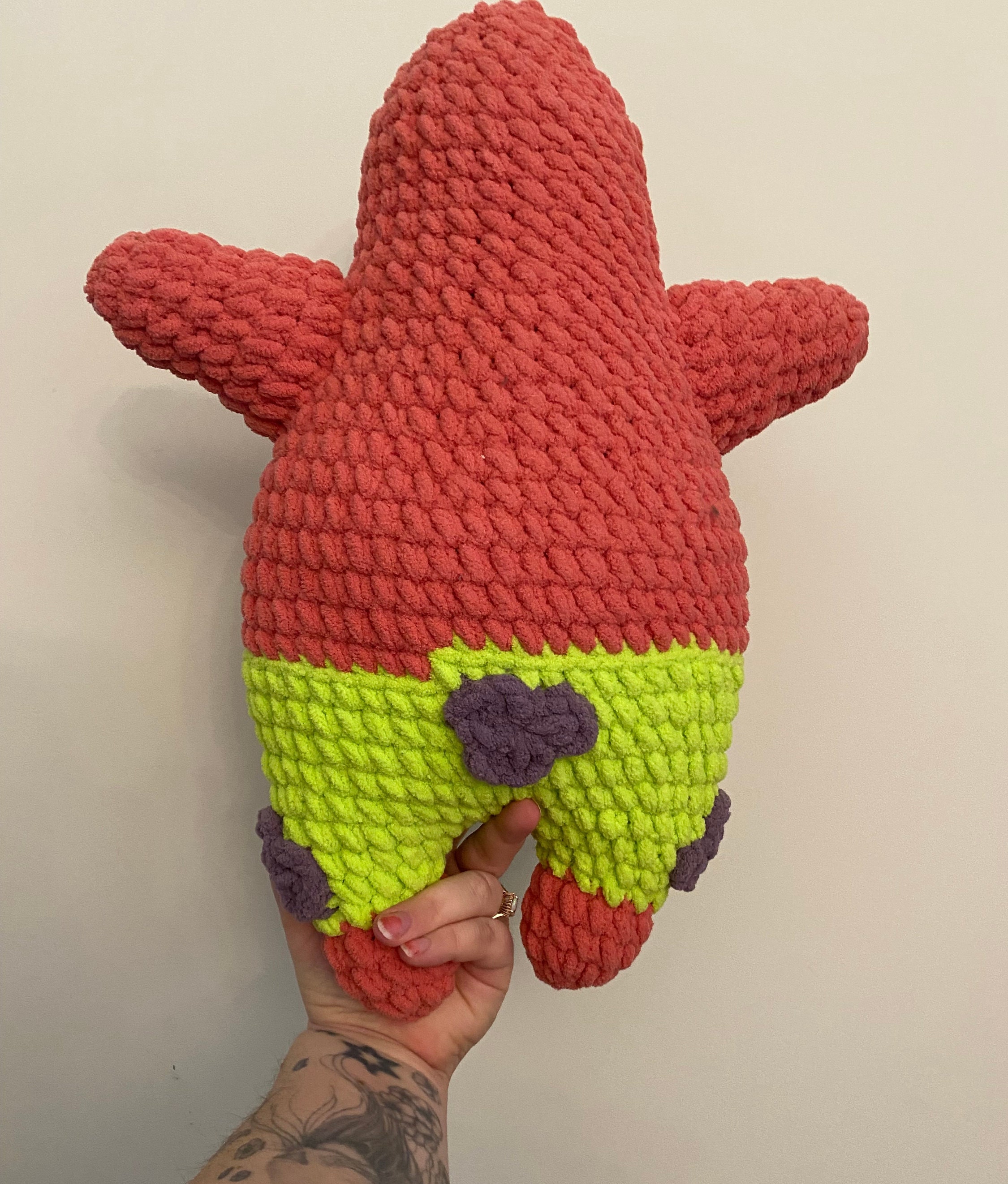 Patrick Star Crochet Pattern, Crochet Spongebob Squarepants Pattern ...