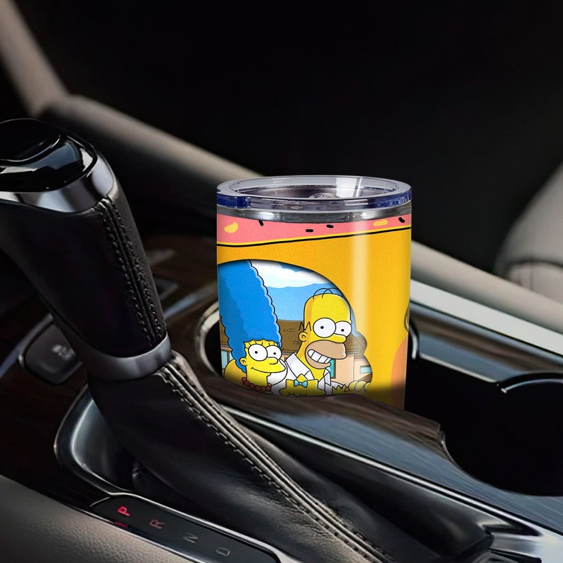 Tumbler 20 30 Oz Simp Cartoon Stainless Steel Tv Series Vacuum ...