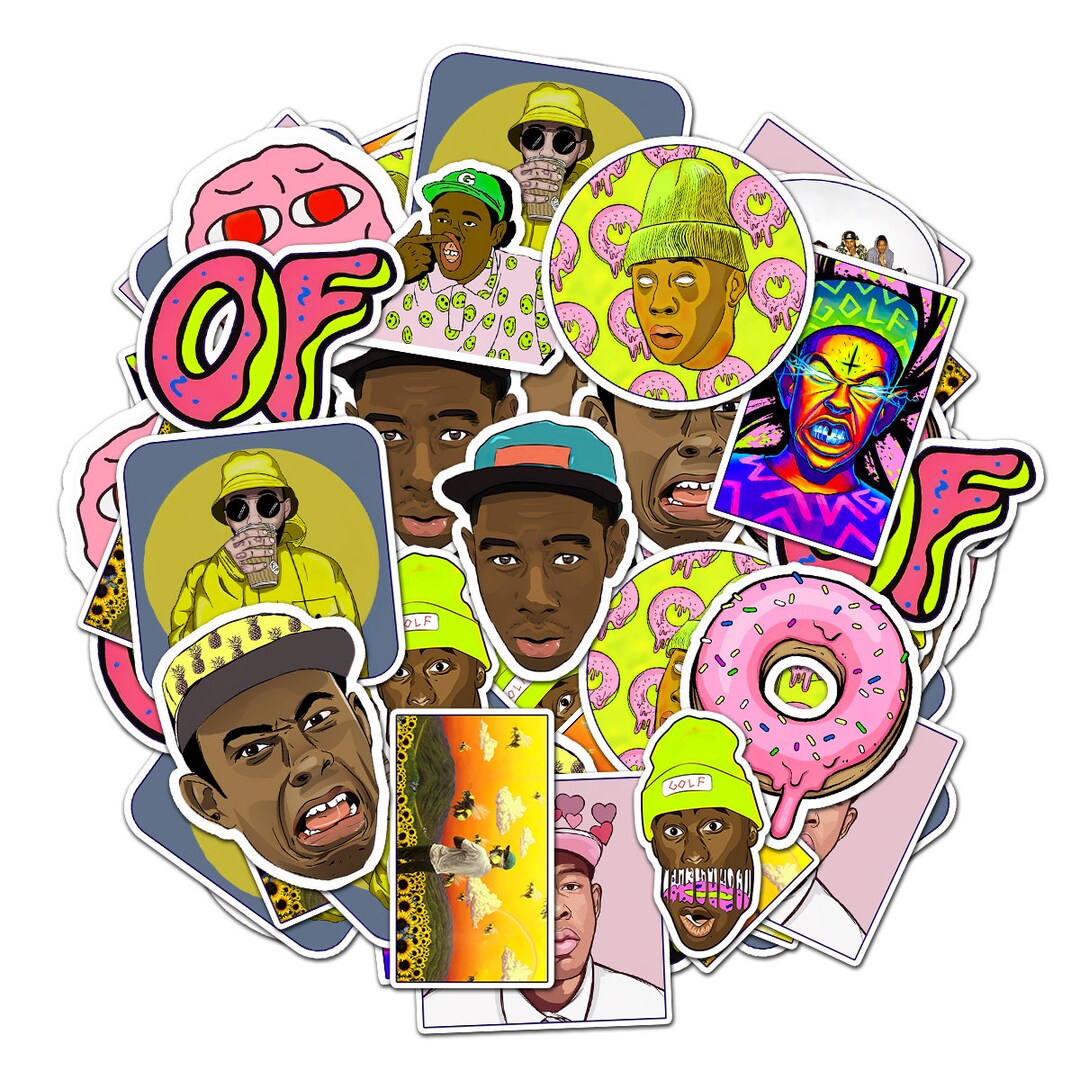 20 Pcs Stickers Pack Music Sheet Sticker Hiphop Band Vinyl Waterproof ...