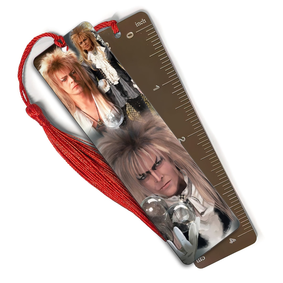 Bookmarks Metal Ruler Goblin Labyri Tassels Reading King Film Measure ...