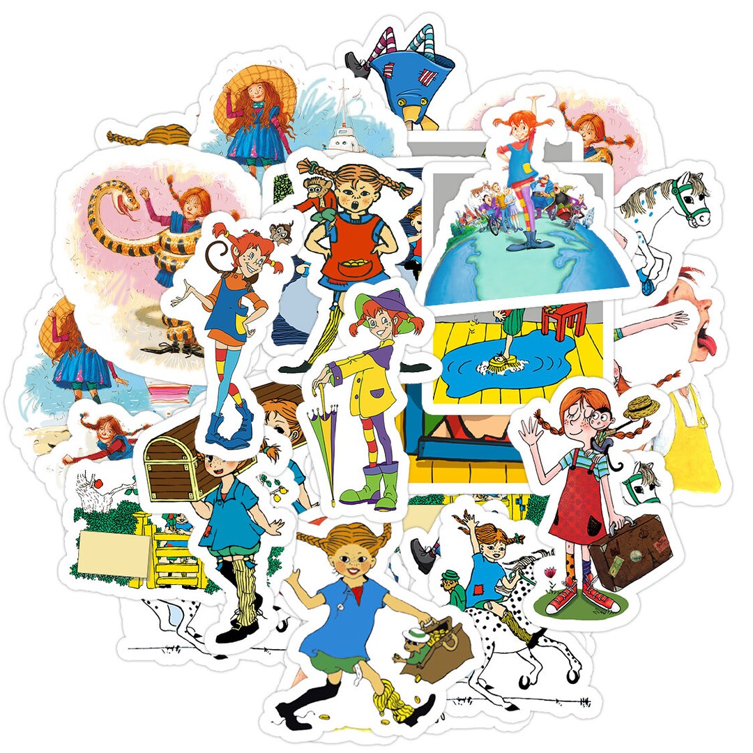 20 Pcs Stickers Pack Pip Pi Sheet Sticker Kid Book Vinyl Waterproof ...