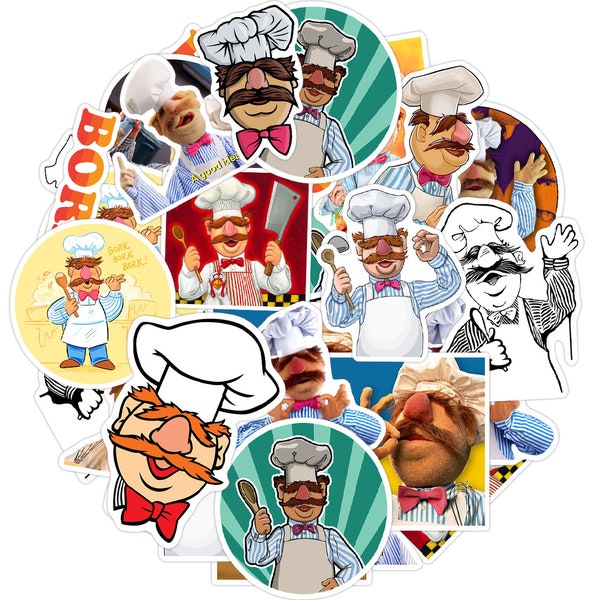 Swedish Chef Decal - Etsy